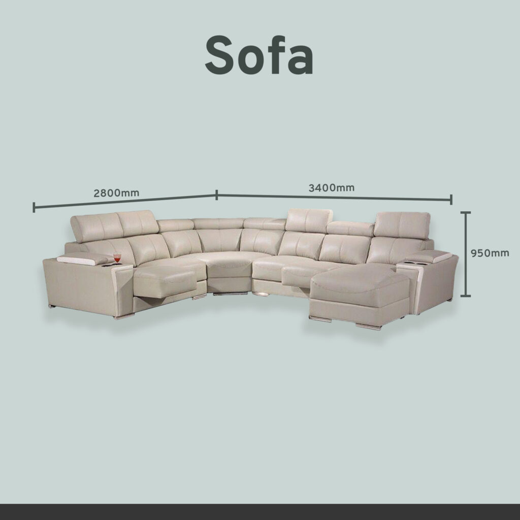 Corner Shape Sofa -VS1179 – Furniture Online